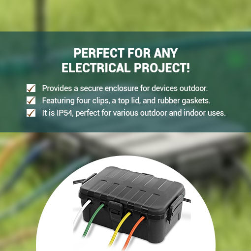 Weatherproof Outdoor Electrical Box ~ fastconvenient.com